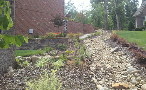 Mulch Blowing Landscapers